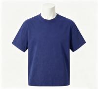 China Vintage Washed Sand Wash T Shirt Relaxed Solid Color Polo Shirts Multi Color for sale