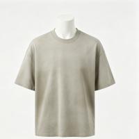 China Cotton Men's Custom Polo Shirts Gradient Washed Oversized Polo Shirt 270GSM for sale