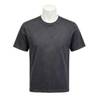 China Men’s Washed Vintage Cotton T-Shirt 160G Oversized Casual Breathable Streetwear Tee for sale