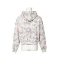 China Men’s Tie-Dye Zip-Up Hoodie 410G Oversized Streetwear Casual Full-Zip Sweatshirt for sale