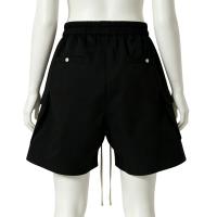 China Five Inch Multi Pocket Cargo Shorts Minimalist Mens Drawstring Casual Shorts Dark for sale