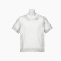 China 310GSM Basic Crew Neck Tee 100% Cotton Oversized Drop Shoulder T Shirt Heavyweight for sale