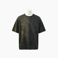 China 180GSM - 250GSM Basic Crew Neck Tee Cotton Blend Loose Fit T Shirt Summer for sale