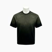 China 250G 100% Cotton Snow Wash Oversized Drop Shoulder Summer Vintage Tee 5 Colors for sale