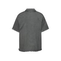 China Raw Edge Men's Custom Polo Shirts Dark Custom Polo Shirt Oversized for sale