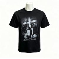 China Heavy Cotton Basic Crew Neck Tee Loose Fit Short Sleeve Crew Neck Vintage for sale