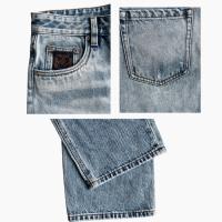 China Gradient Faded Mid Waist Wide Leg Jeans Reinforced Stitch Wide Leg Mid Waist Jeans Pre Shrunk for sale