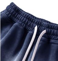 China Retro Loose Mens Shorts Spray Wash Cotton Elastic Shorts Blank for sale