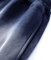 China Retro Loose Mens Shorts Spray Wash Cotton Elastic Shorts Blank for sale