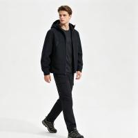 China Custom Logo Sportswear Set Wind Resistant Water Repellent Coats For Daily for sale