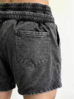 China Double Waist Sports Sweat Shorts Elastic Vintage Wash Shorts Casual For Men Street Sports Wear for sale
