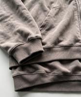 China Double Layer Mens Zip Up Hoodie Embroidery Oversized Hoodie Streetwear Vintage Washed for sale