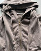 China Double Layer Mens Zip Up Hoodie Embroidery Oversized Hoodie Streetwear Vintage Washed for sale