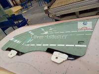 China Quater Lites Bending Glass Tempering Furnace 1200x600mm for Car Side Glass for sale