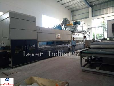 China Flat and Bending Glass Tempering Furnace 2440x3600mm for Shower Room Glass Heat Treatment for sale