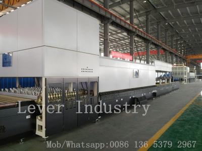 China Horizontal Roller Hearth Flat Bending Glass Tempering Furnace/ Glass Tempering Oven for sale