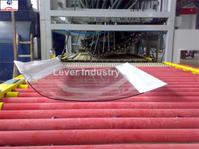 China U Shape Bending Glass Tempering Furnace 1200x1300mm for Freezer Glass Heat Treatment for sale