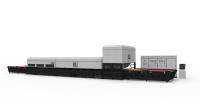 China Bi-directional Flat and Bending Glass Tempering Furnace 2440x5000mm Siemens PLC for sale
