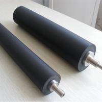 China High Strength Polyurethane Tempering Furnace Parts PU Roller Coating Rubber Roller for sale
