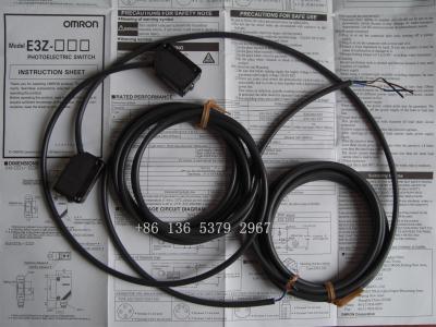 China E3Z-T61 Photoelectric Switch Sensor 12-24V DC Through-Beam NPN Output 2m Cable for sale