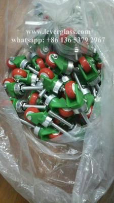 China 2nd Gen Universal Wheel Caster 25mm 50mm for Machine Loading Table for sale