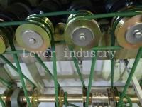 China Double Bending Glass Tempering Furnace for Automotive Rear Glass 1600x800mm for sale