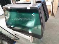 China Double Curvature Bending Glass Tempering Furnace for Automotive Backlite 1600x800mm for sale