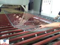 China Glass Tempering Bending Furnace 3000x8000mm Soft Roller Toughening Plant for sale