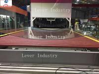 China Glass Tempering Bending Furnace 3000x8000mm Soft Roller Toughening Plant for sale