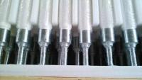 China Ceramic Rollers for Glass Tempering Furnace High Purity Silica 99.8% 1650°C Max Temperature for sale