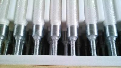 China Ceramic Rollers for Glass Tempering Furnace High Purity Silica 99.8% 1650°C Max Temperature for sale