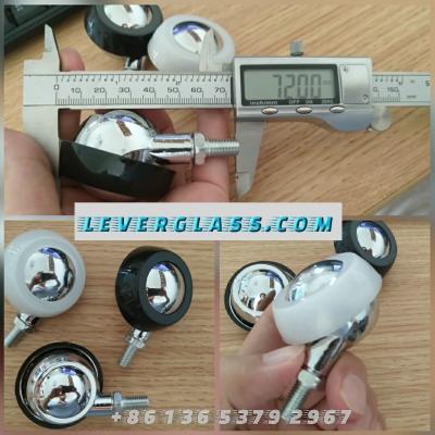 China Universal Caster Wheels 25mm 50mm for Glass Drilling Processing Machine Loading Table for sale
