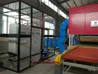 China Flat and Single Curvature Bending Glass Tempering Furnace 1500x2500mm 3-19mm Thickness for sale