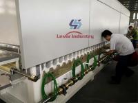 China Flat and Bent Glass Tempering Furnace 1500x2500mm for Strengthened Safety Glass for sale