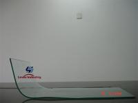 China J-Shape Bending Glass Tempering Furnace for Refrigerator Glass 1200x1300mm 3.5-5mm for sale