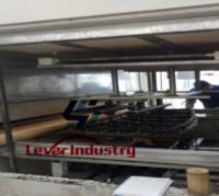 China Double Curvature Bending Glass Tempering Furnace for Automotive Backlite 1600x800mm for sale