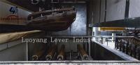 China Double Curvature Bending Glass Tempering Furnace for Automotive Backlite 1600x800mm for sale