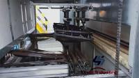 China Double Curvature Glass Tempering Machine for Automotive Rear Glass 1600x800mm for sale