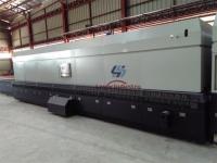 China Double Heating Chamber glass toughening machine double production capacity for sale