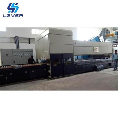 China OEM Bi-direction Flat and Bending Glass Tempering Machine 2440x4200mm Toughening Furnace for sale