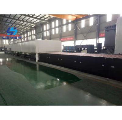 China Double Chamber Flat Glass Tempering oven tempered glass machine for sale