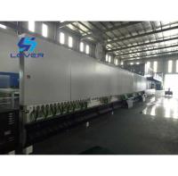 China Double Heating Chamber Glass Tempering Furnace 1700x4200mm for Low E Glass for sale