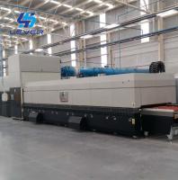 China High Speed Auto Glass Bending Tempering Furnace for Car Side Window Glass 1200x600mm for sale