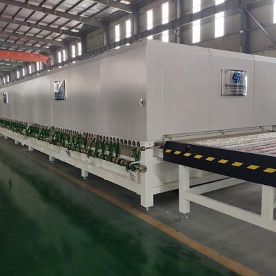 China Double Heating Chamber Glass Toughening Machine Tempered Glass Making Furnace 1700x4200mm for sale