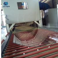 China Bent Glass Tempering Furnace 2440x4200mm Automatic Arc Adjustment Soft Roller Glass Toughening Machine for sale