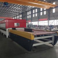 China Continuous Glass Tempering Furnace for Automotive Side Windows 1200x600mm for sale