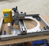 China Cabinet Glass Marble Stone Consumable Materials Washbasin Hole Making Machine for sale