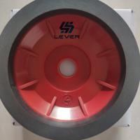 China Resin Bonded Diamond Beveling Wheel 150mm 15mm for Glass Edge Grinding Machine for sale