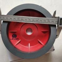 China 320 Grit 50mm Hole Resin Bond Diamond Glass Grinding Wheel 150x15x10mm for Beveling Machine for sale