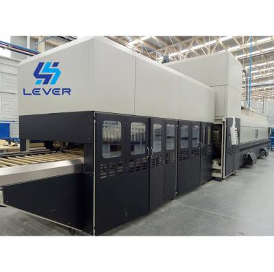 China Continuous Glass Bending Tempering Furnace for Automotive Side Windows 1200x600mm for sale